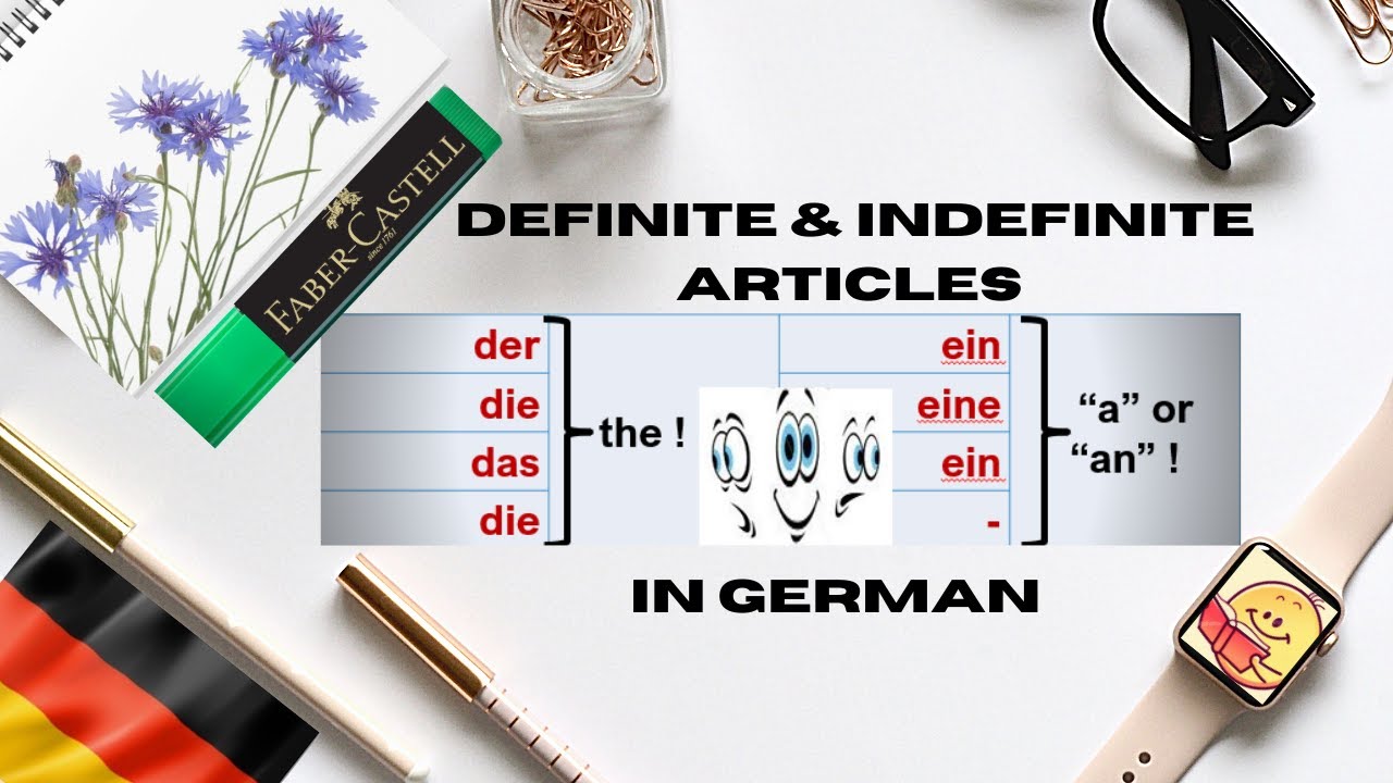 German Articles Explained (Tutorial 10 Part 1) - YouTube