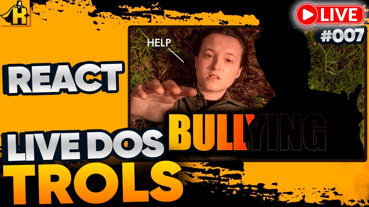 LIVE REACT - BELLA RAMSEY E O BULLYNG FALSO? LIVE DOS TROLS #007 - YouTube