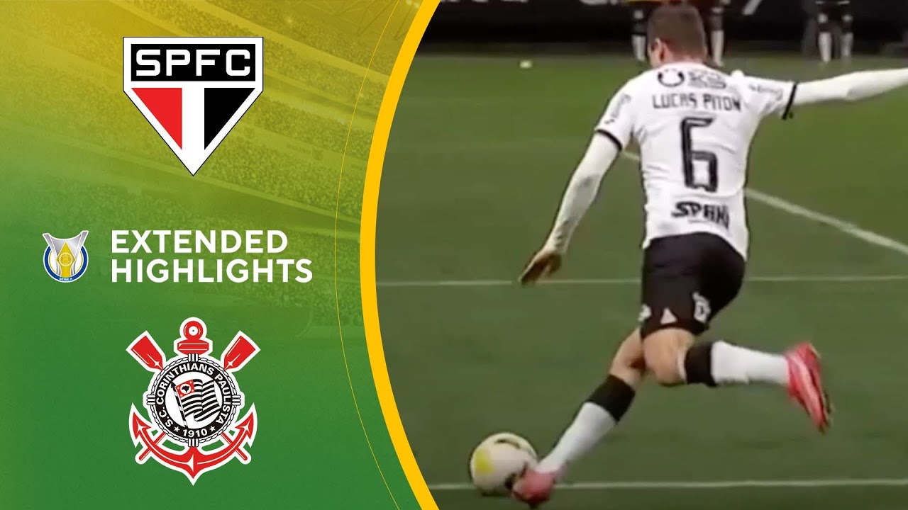 São Paulo vs. Corinthians: Extended Highlights | Brasileiro Série A ...