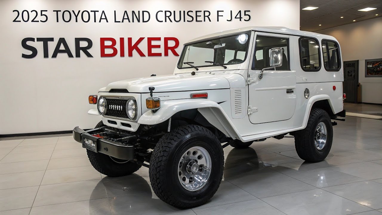 🚙 2025 Toyota Land Cruiser FJ45 Special | The Off-Road King Returns! 🌟 ...