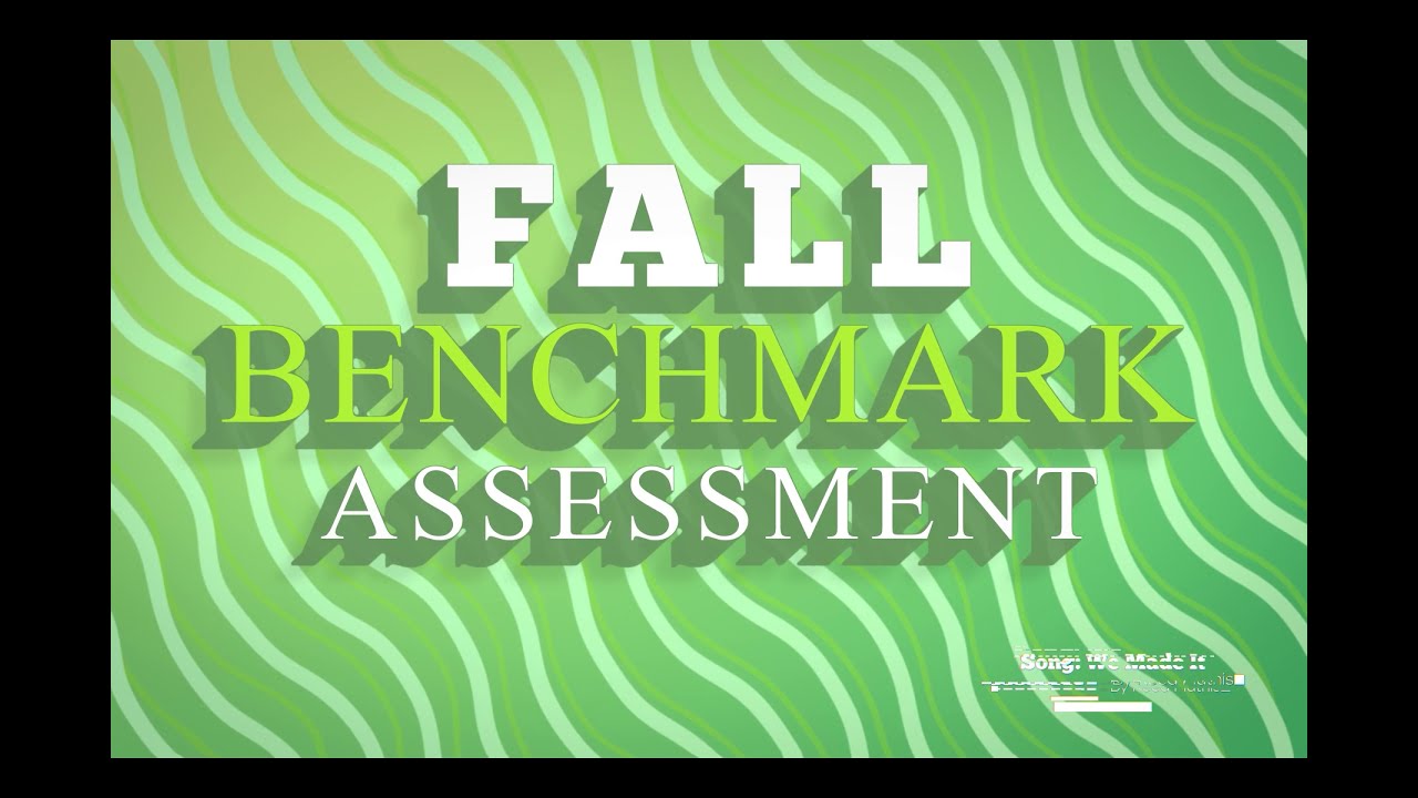 Fall Benchmark Instructions (Students) - YouTube
