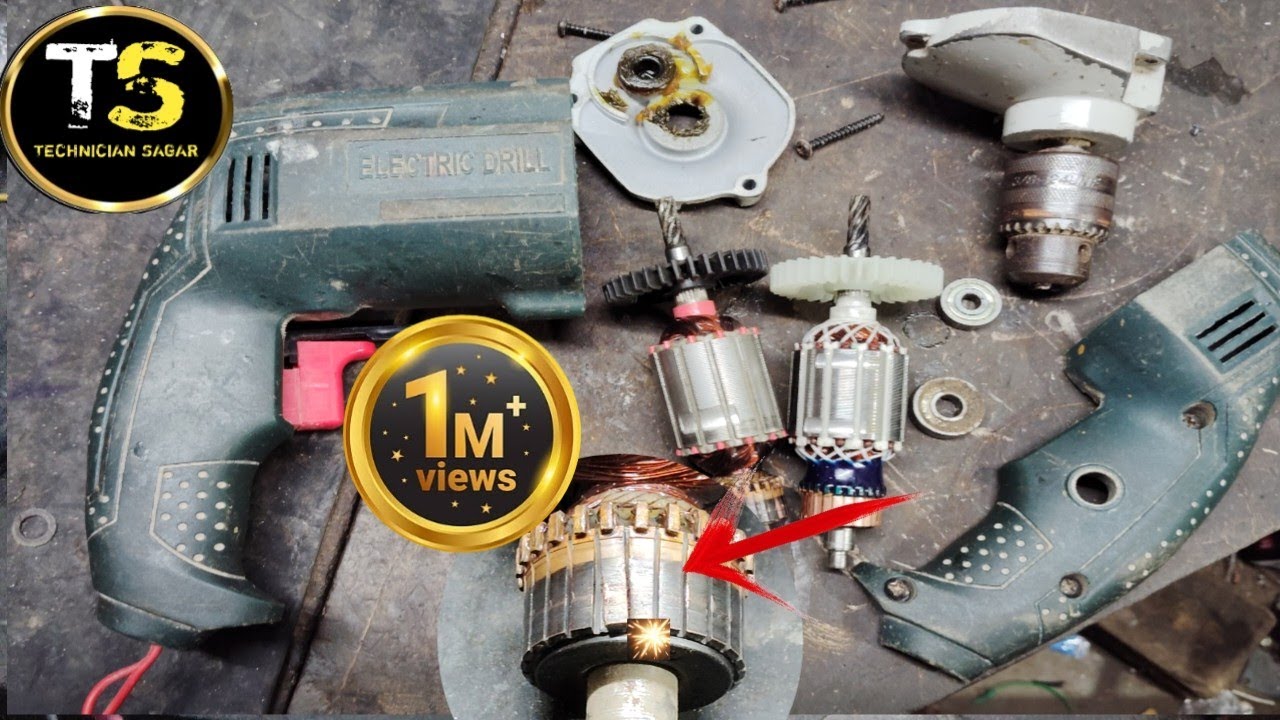 |2310 10mm chuk size drill machine repair|drill machine kese repair ...