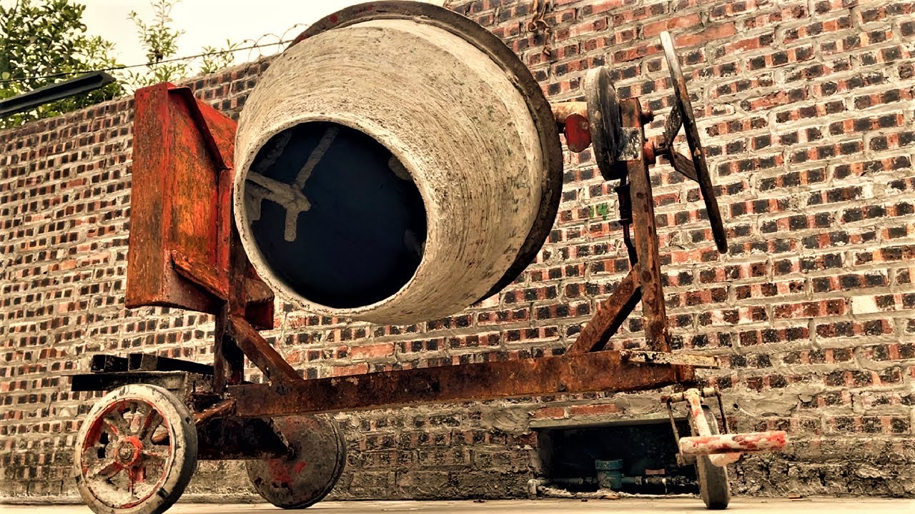 Fully Restoration Old Concrete Mixer // Restore And Reuse Old and Very ...