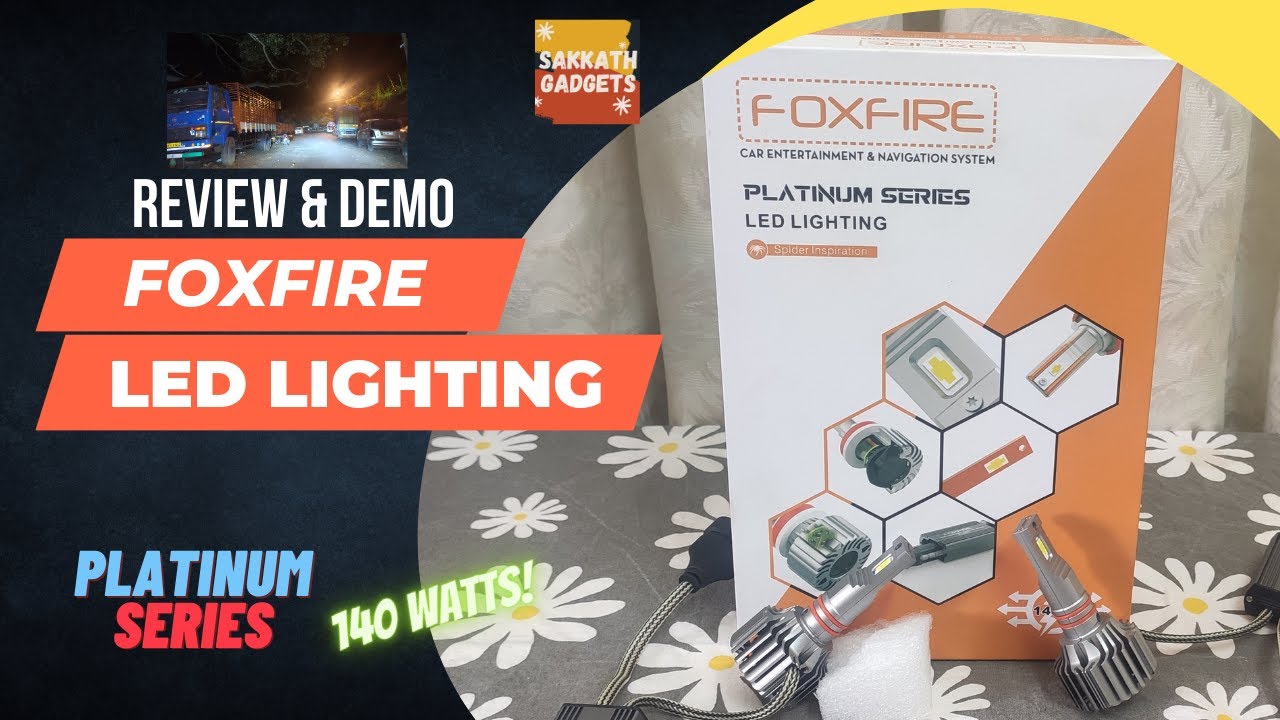 Foxfire Platinum Series LED Lighting - Light Up Your Way! - YouTube
