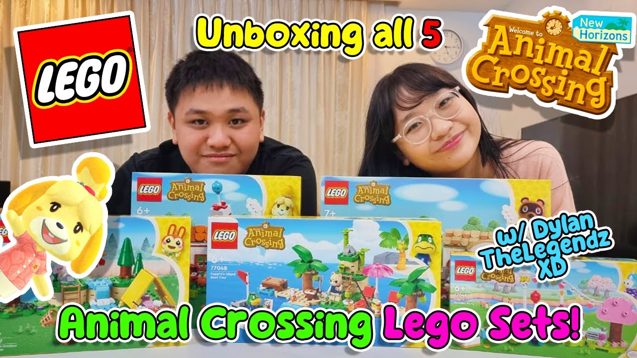 Unboxing All 5 Animal Crossing Lego Sets! - w/ @DTLegendz ₊‧°𐐪♡𐑂 ...