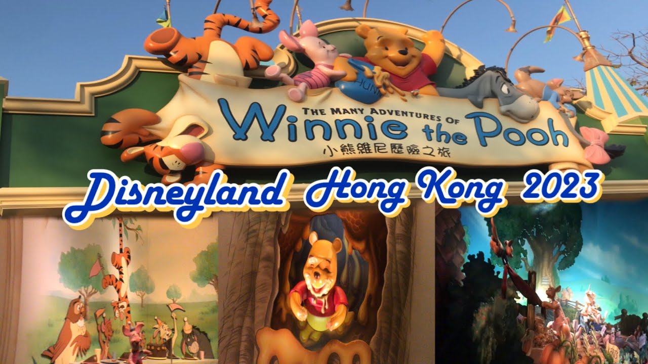 2023 The Many Adventures of Winnie the Pooh Full Ride at Hong Kong ...