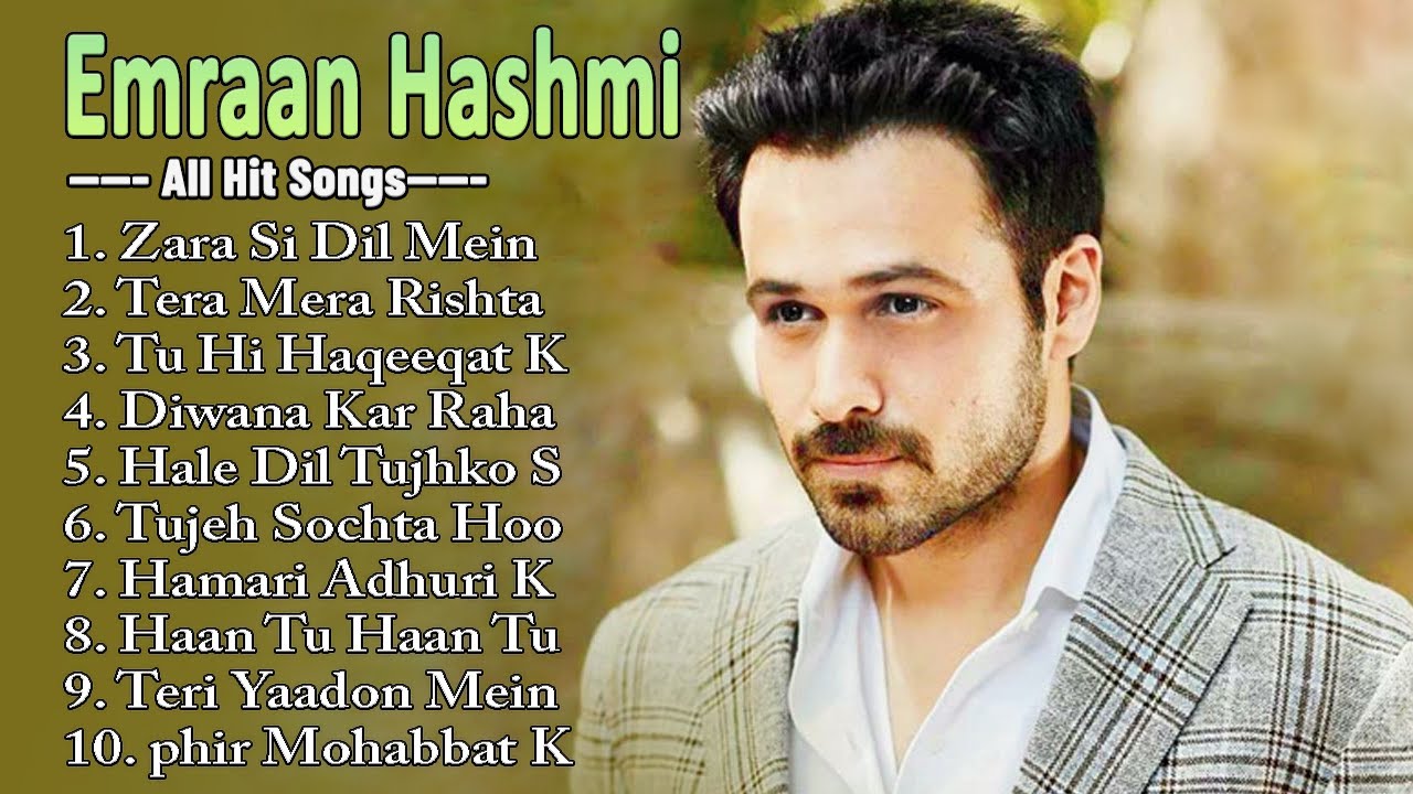 Emraan Hashmi Top 10 Song | 💖Emraan Hashmi Jukebox💖 BEST SONGS ...