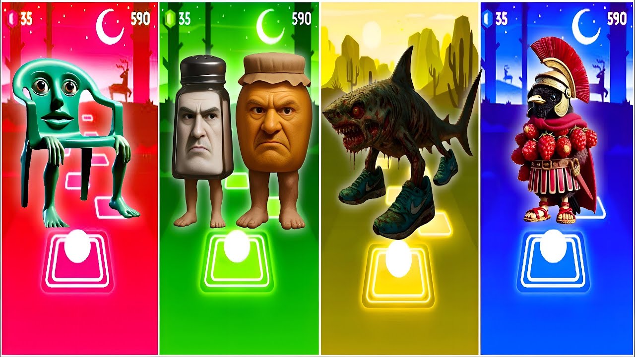 Karkerkur vs Garamararam vs Brainrot Zombie vs Bri Bri Bicus | Battle ...