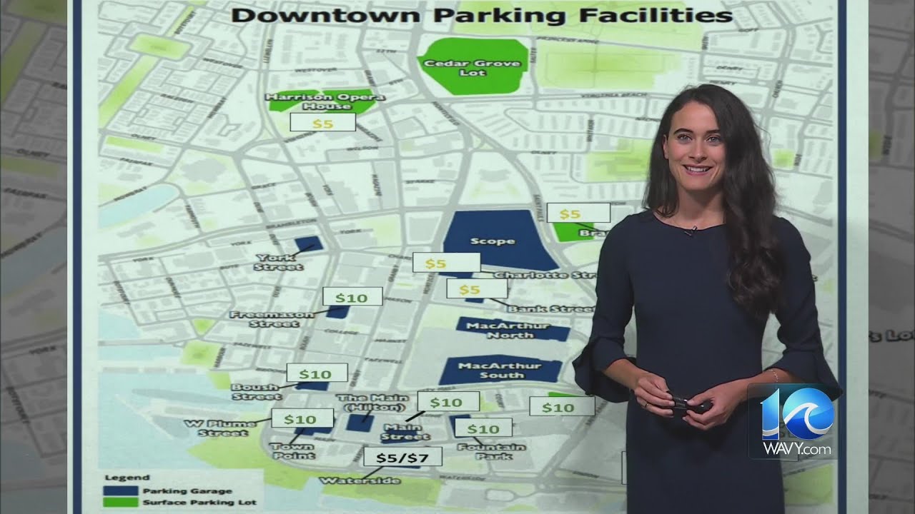 WAVY Traffic Reporter Madison Pearman on Harborfest road closures - YouTube