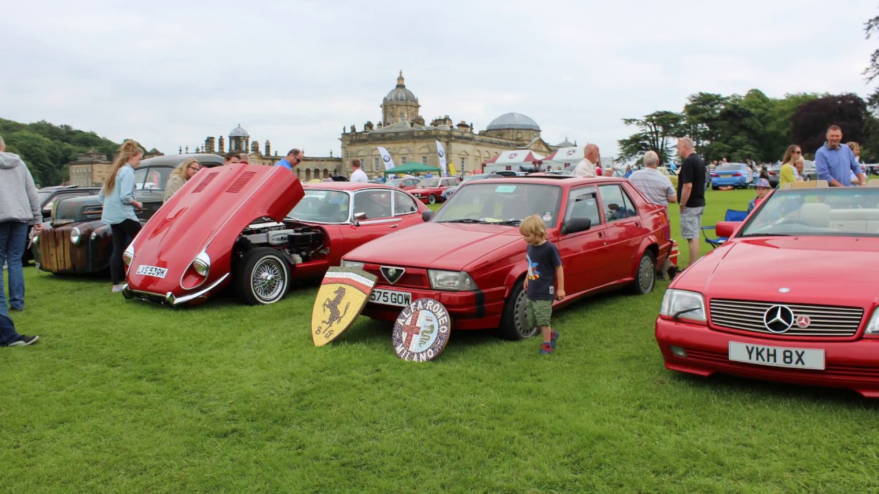 Castle Howard Classic Car Show 2016 Photos - YouTube