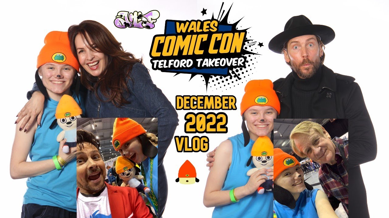PARAPPA GOES TO COMIC CON! | Wales Comic Con (Telford Takeover ...