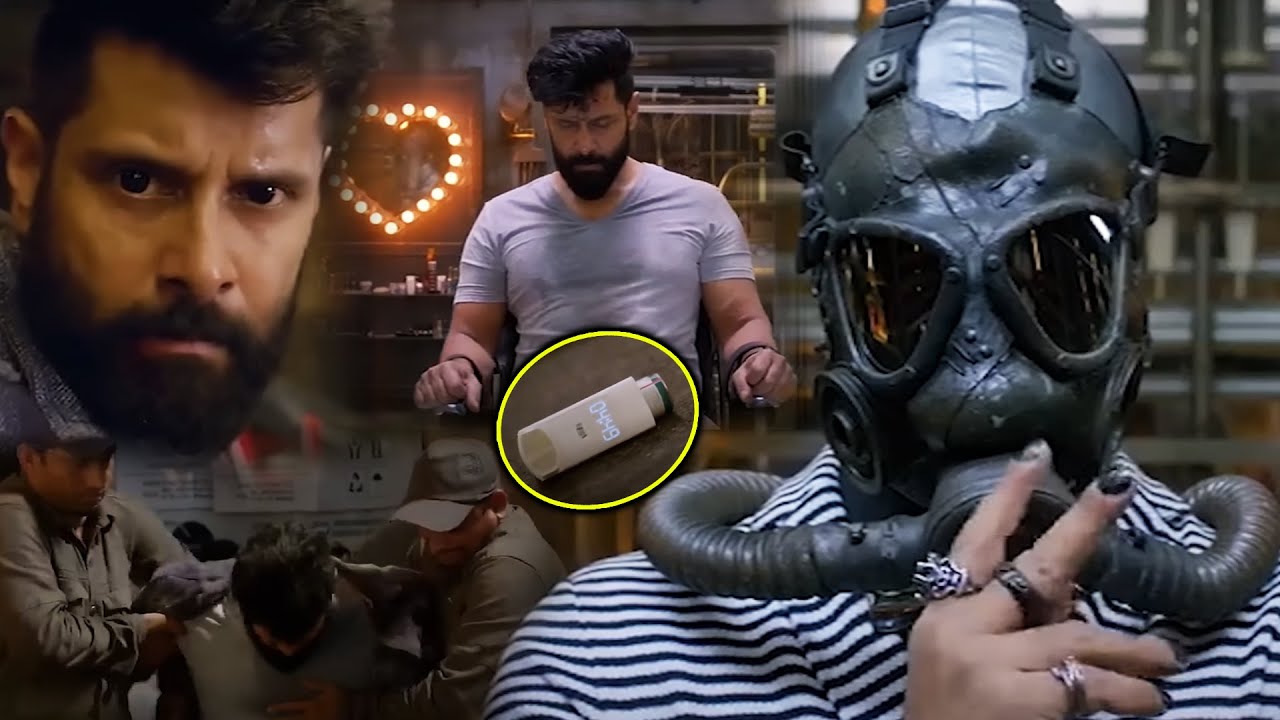 Vikram Interesting Dual Role Action Scene || Inkokkadu Telugu Movie ...