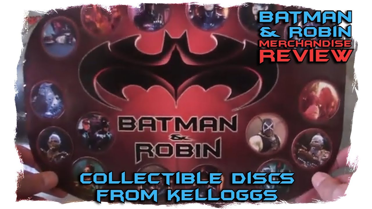 Batman & Robin Merchandise Review - Collectable discs from Kelloggs ...
