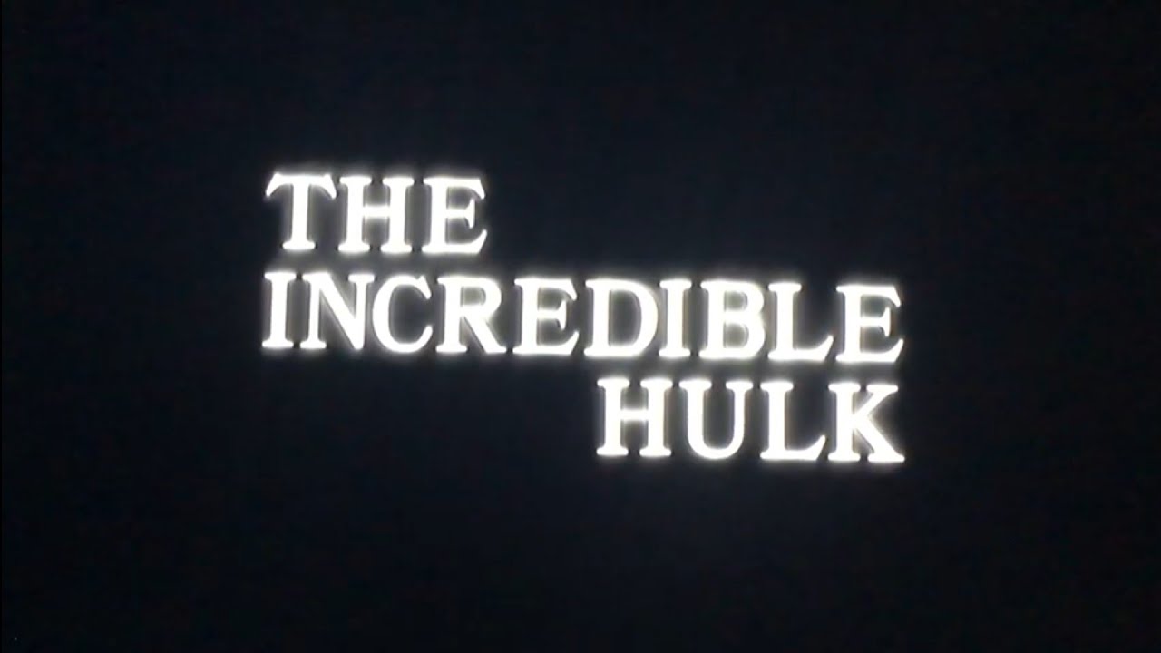 The Incredible Hulk Pilot opening credits scene - YouTube