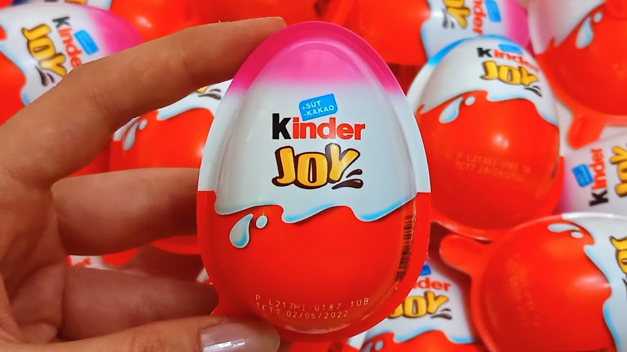 New!!! Yummy Kinder Joy Surprise Egg Toys Opening For Girls ...