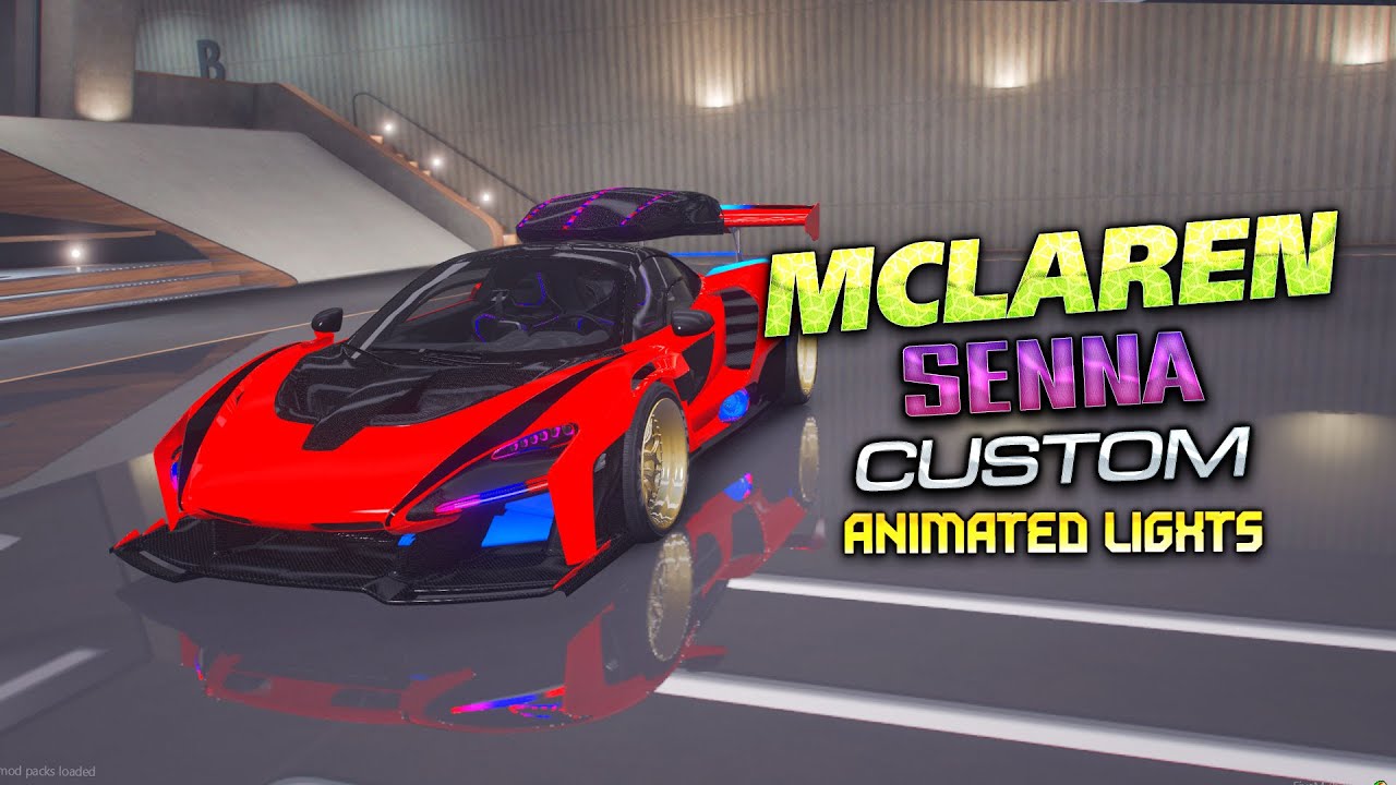 Mclaren Senna Widebody Custom By : DR CUSTOM [IRASHAIMASE] - YouTube