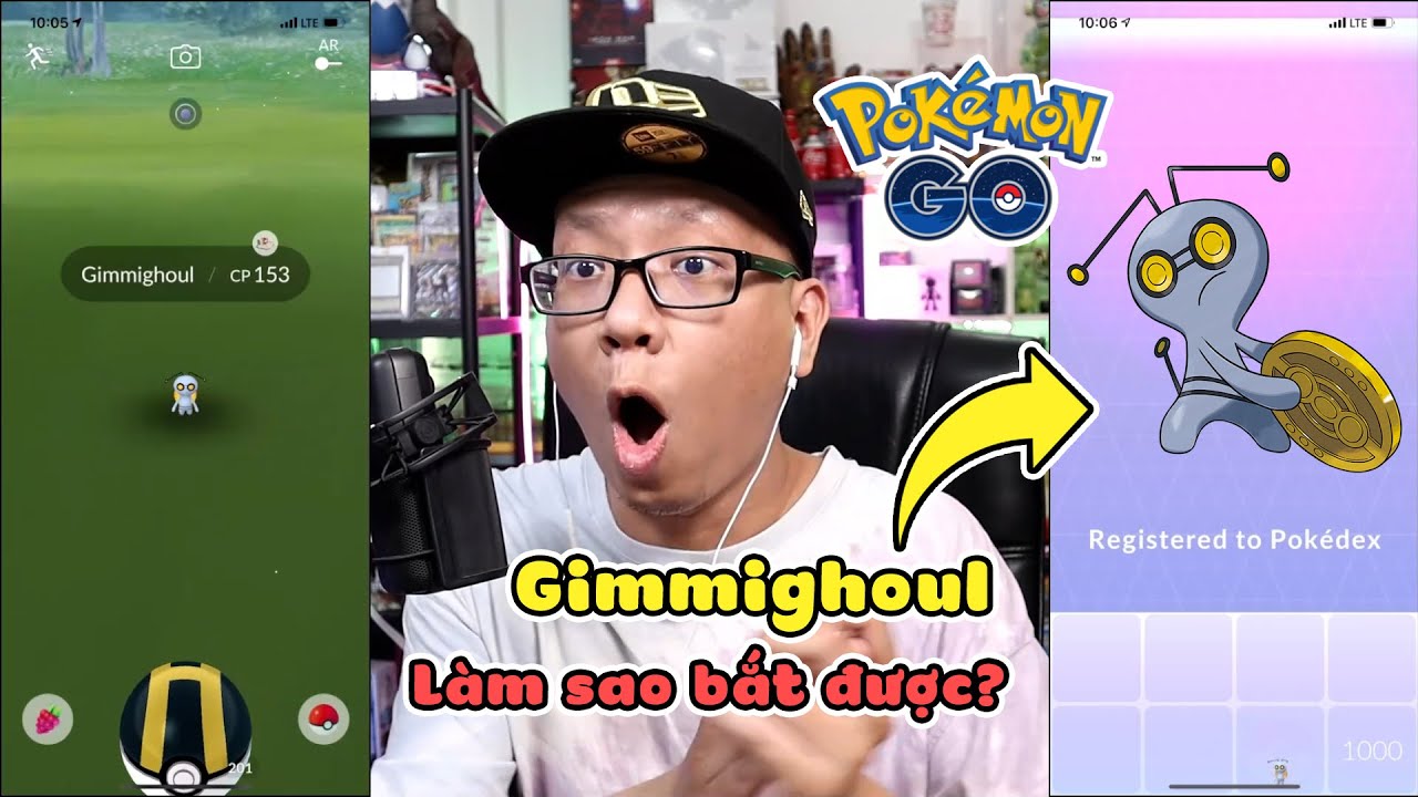 Làm sao để bắt được Pokemon đồng tiền vàng, Gimmighoul trong Pokemon GO ...