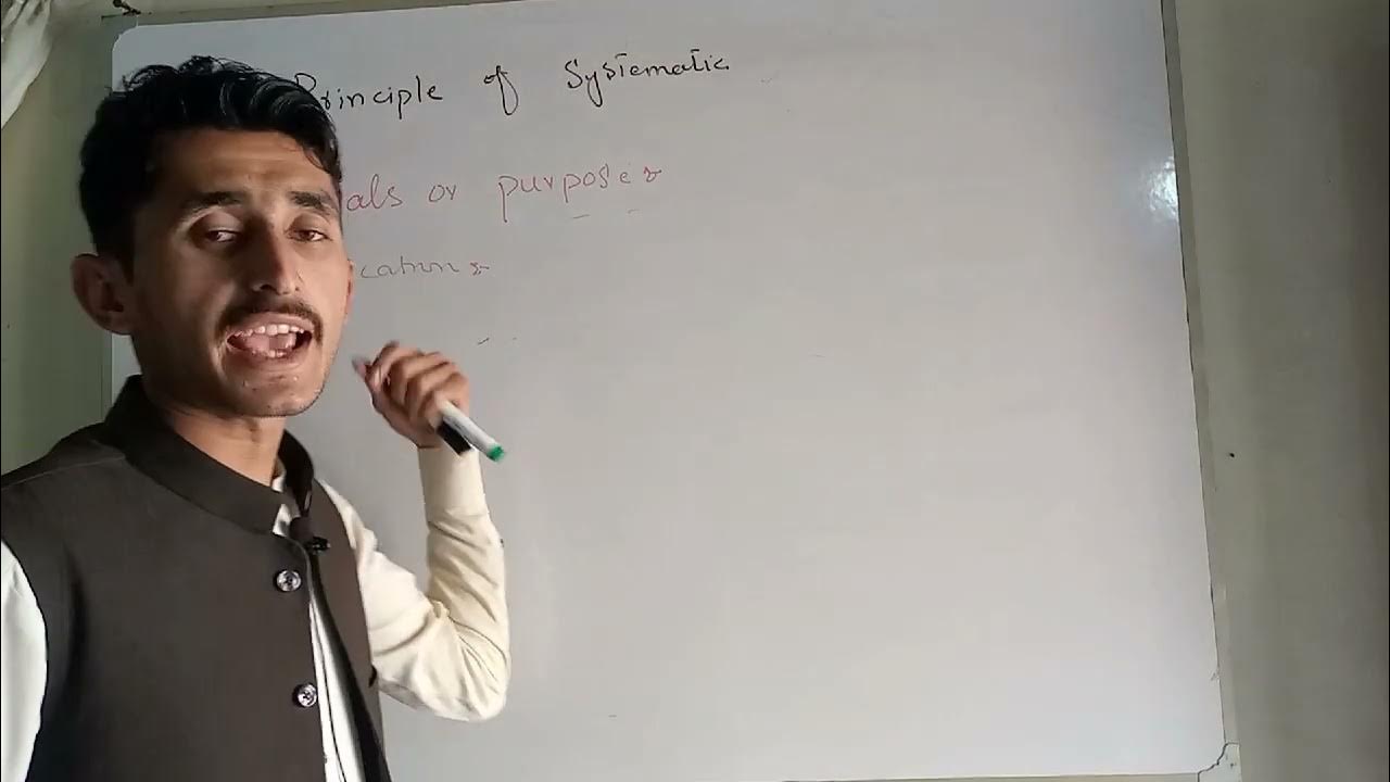 Taxonomy|| Goals of taxonomy|| Principle of systematic - YouTube