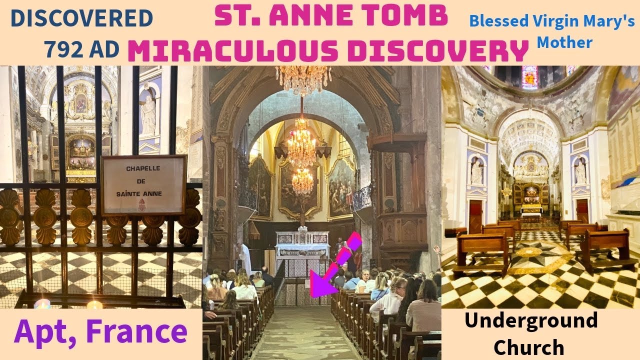 Tomb of St. Anne, Mother of the Blessed Virgin Mary. - YouTube