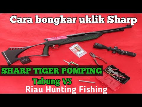 cara bongkar uklik Sharp Tiger POMPING, ganti tabung V5 - YouTube