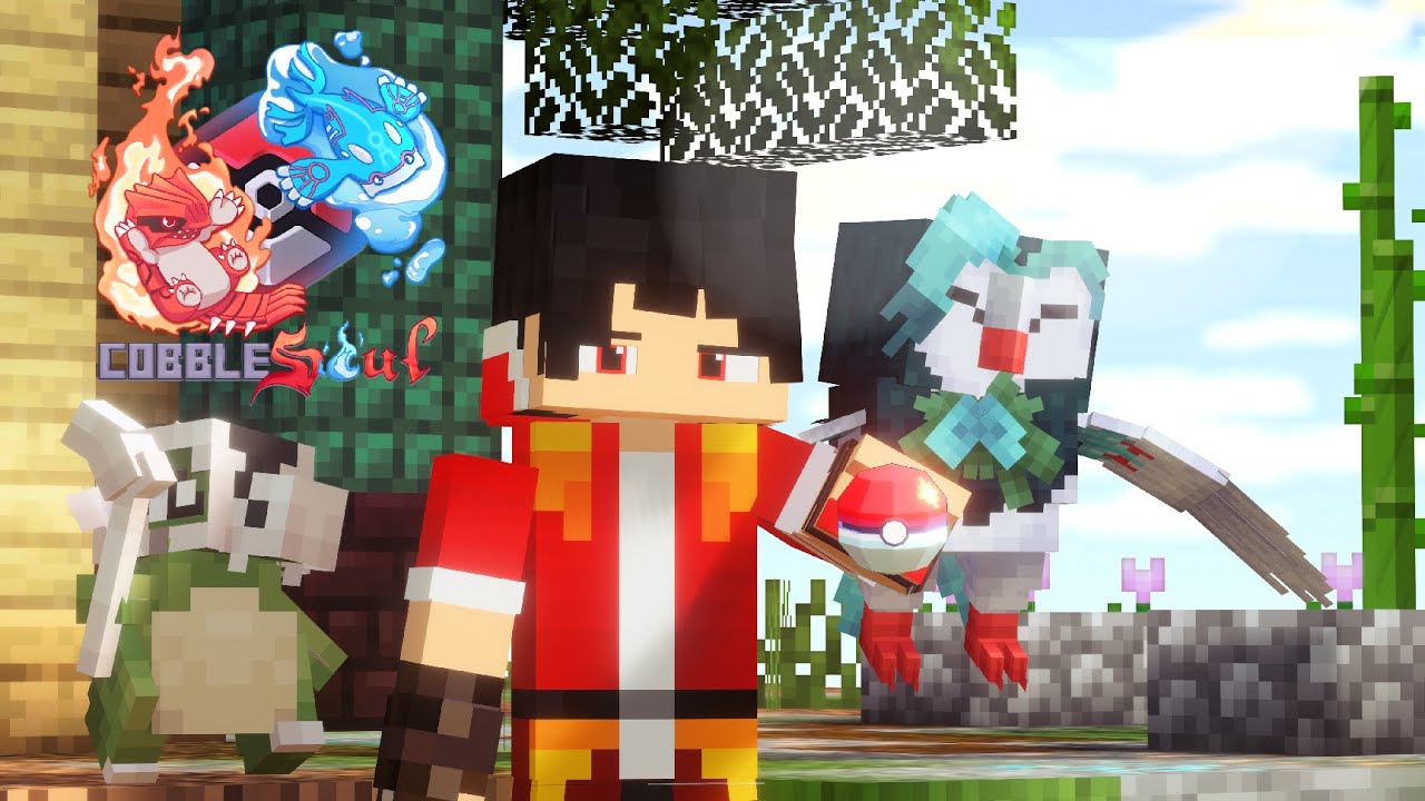 🔴 [LIVE] CARI POKEMON DAN KASET【MINECRAFT COBBLE SOULS】 - YouTube