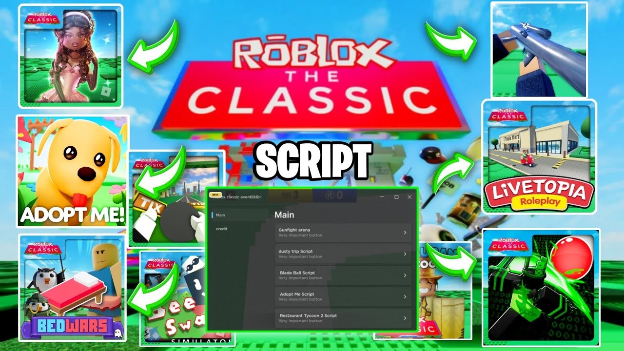 "The Classic Event" SCRIPT - Get all Token and Tix | Get Badge/s Blade ...