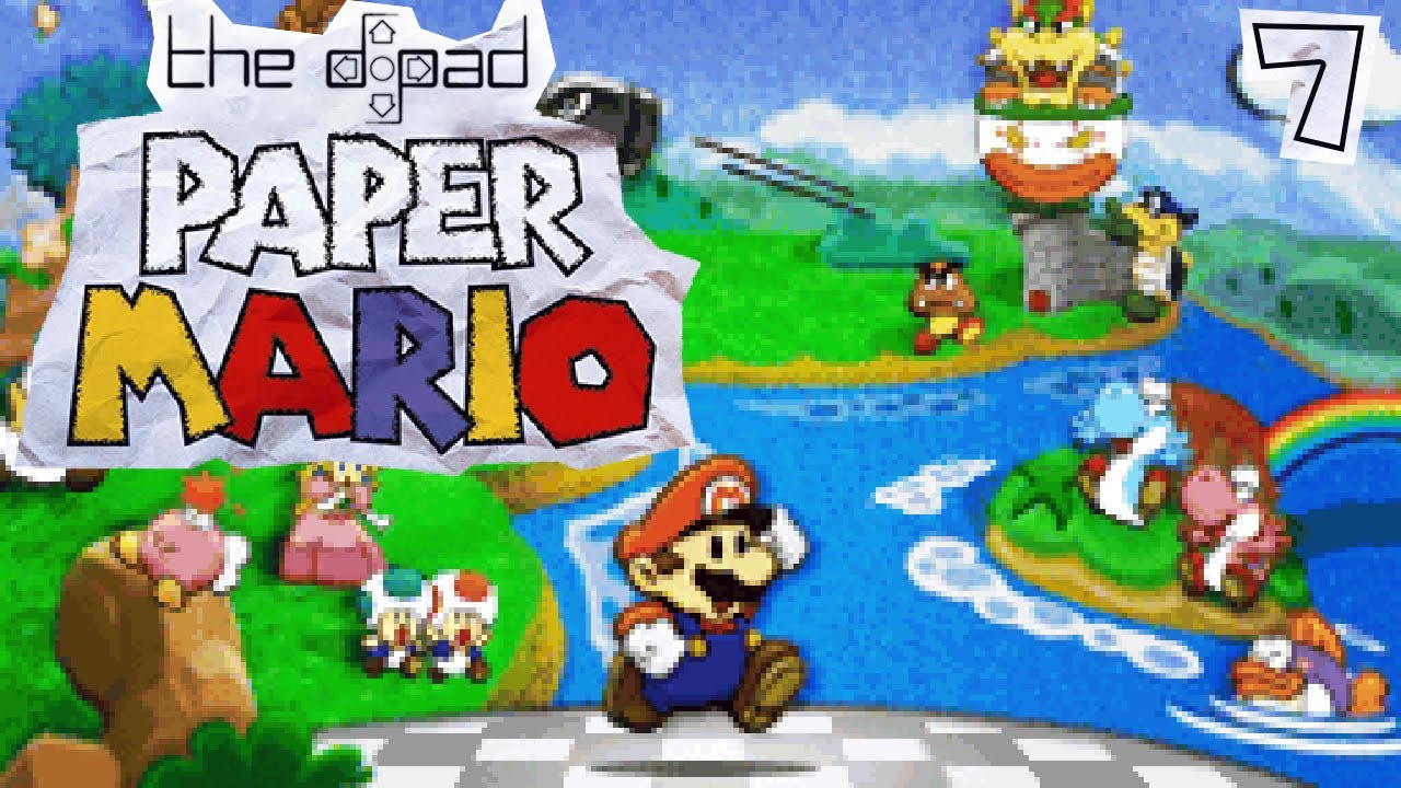 "Right Here in Shiver City" - PART 7 - Paper Mario - YouTube