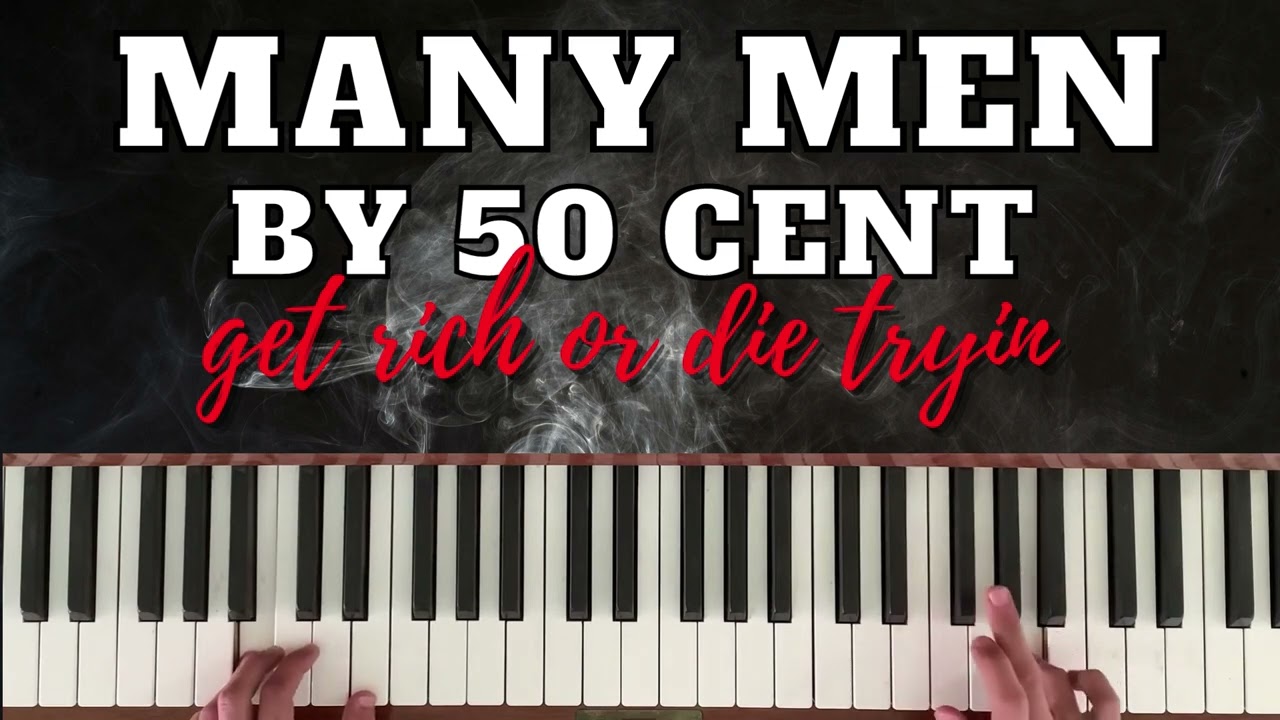 Piano tutorial: Many Men (Wish Death) by 50 cent - YouTube