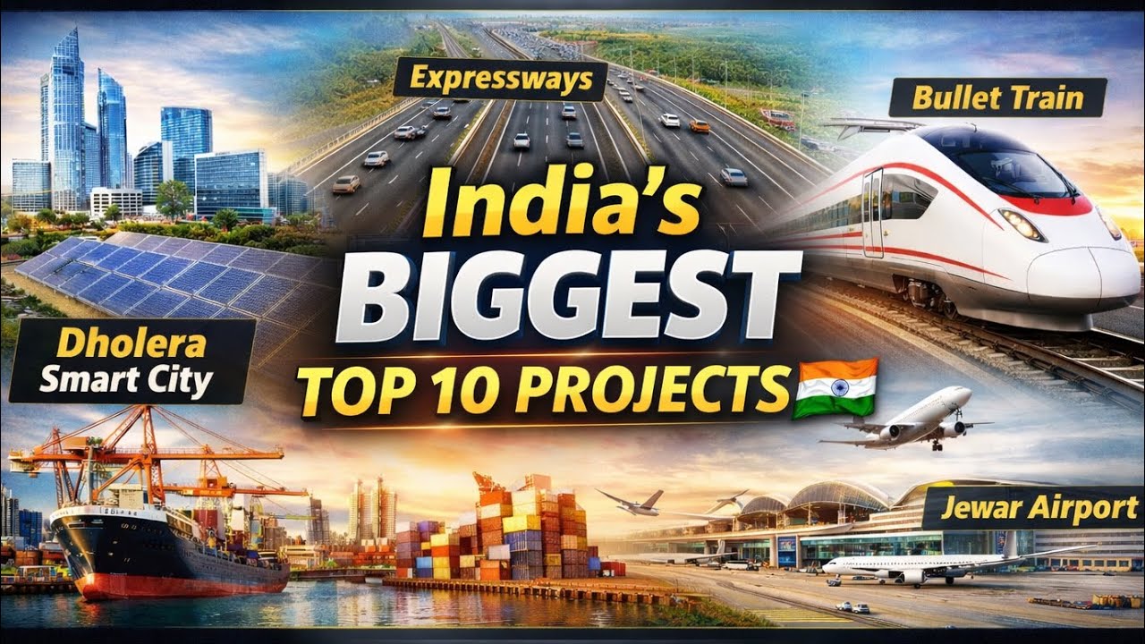 ⚡ India’s Future is Here!! Top 10 Mega Projects by 2047 🇮🇳 # ...