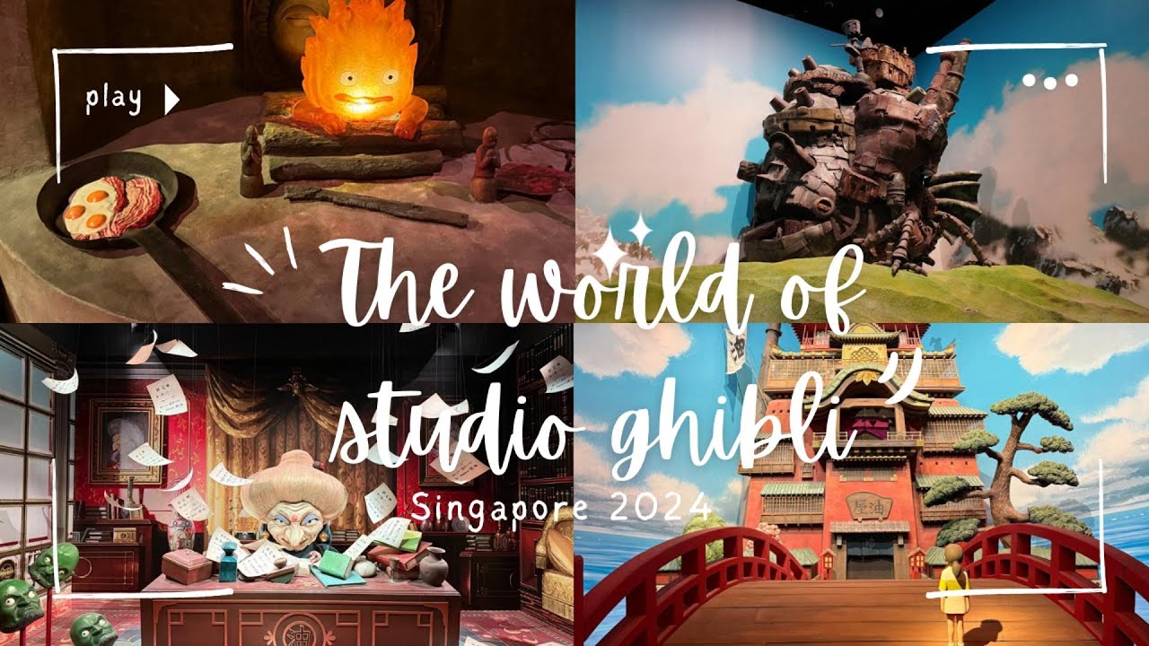 The world of Studio Ghibli | Art Science Museum Singapore♡ - YouTube