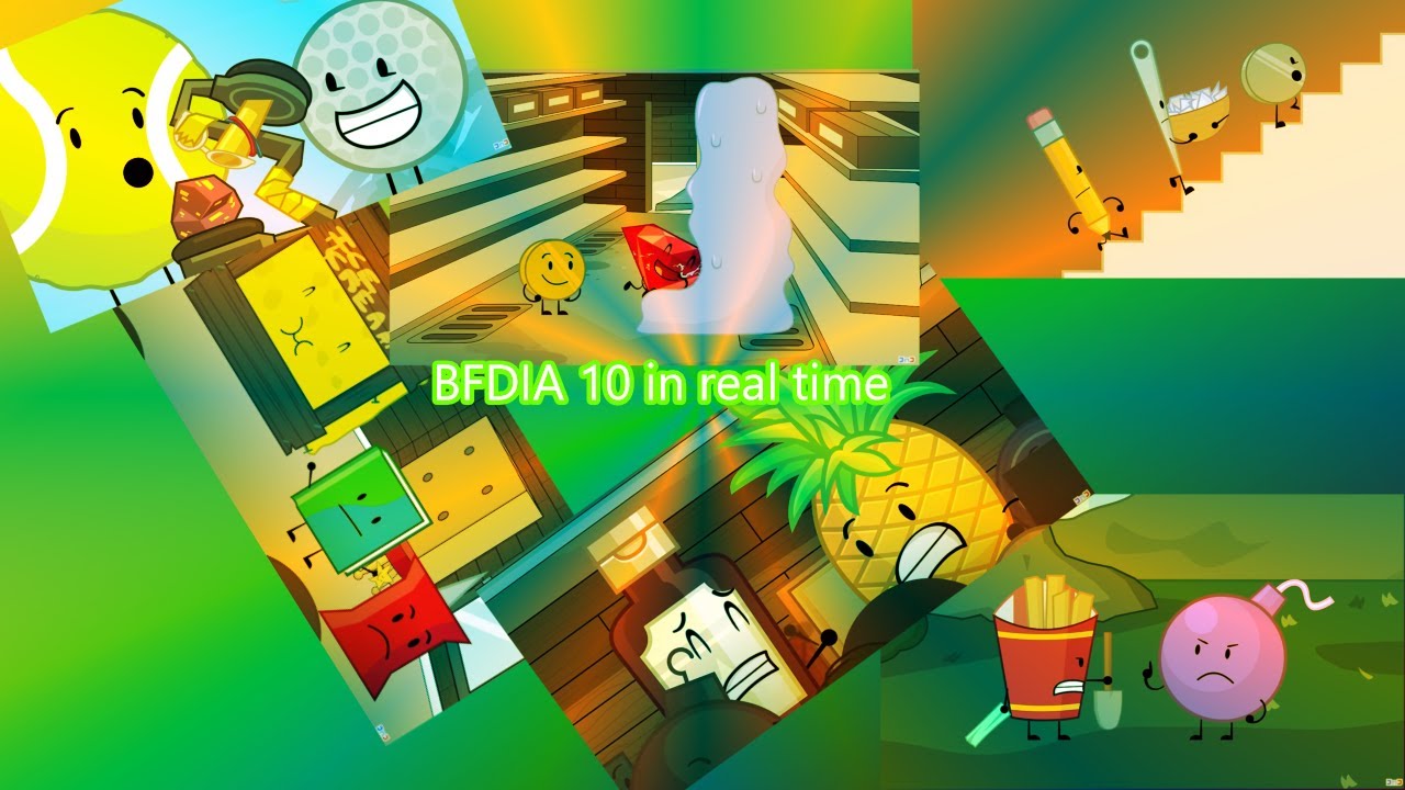 BFDIA 10 in real time - YouTube