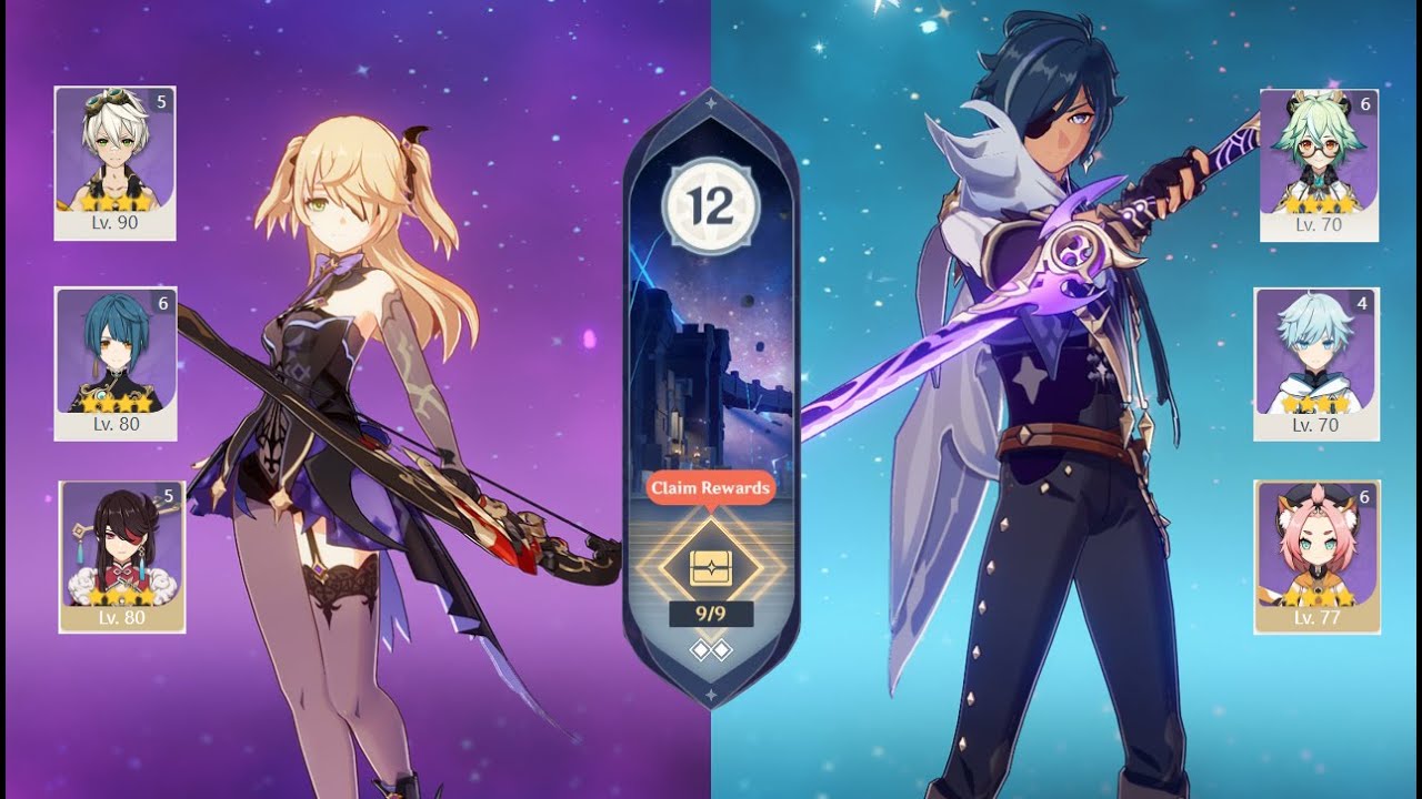 4* Character Challenge with keya and fischl main dps - YouTube