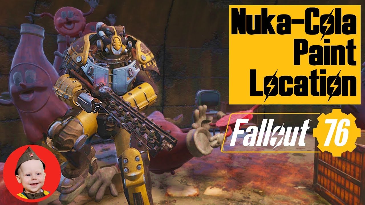 Fallout 76: How to Get the Nuka Cola Power Armour Paint Plans (PS4 ...