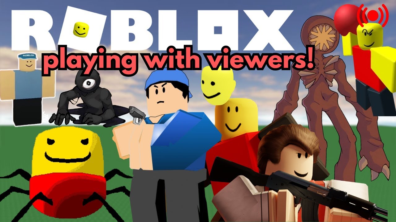[🔴 LIVE] Playing ROBLOX With Viewers! - YouTube