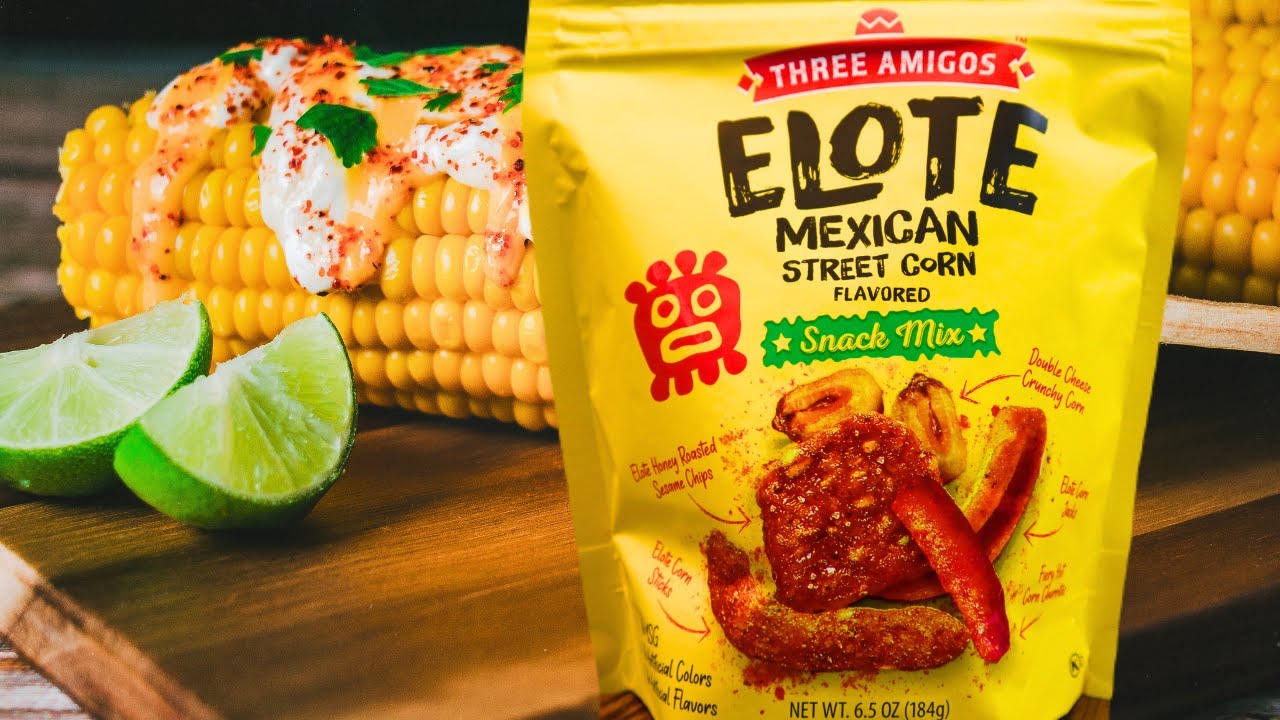 Elote Mexican Street Corn Sanck Mix Review - YouTube