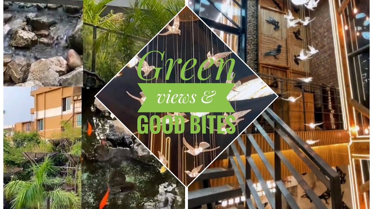Green views & good bites 🕊️🌿🐟- Rave buffet & Rooftop restaurant - YouTube