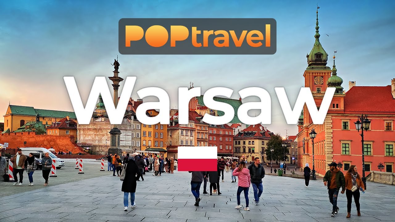 Walking in WARSAW, Poland - Autumn Tour - 4K 60fps - YouTube