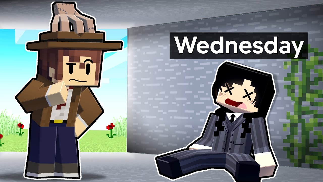 Who Killed WEDNESDAY In Minecraft!? - YouTube