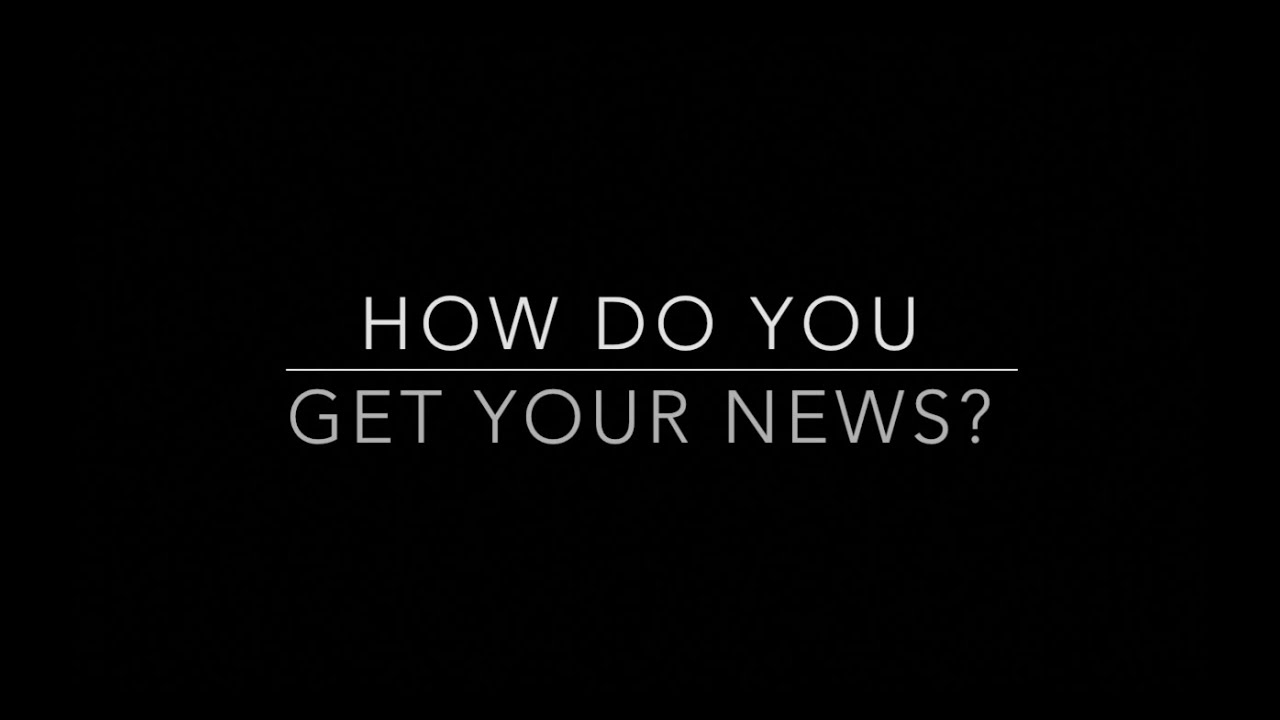 How Do You Get Your News? | Web Publishing - YouTube