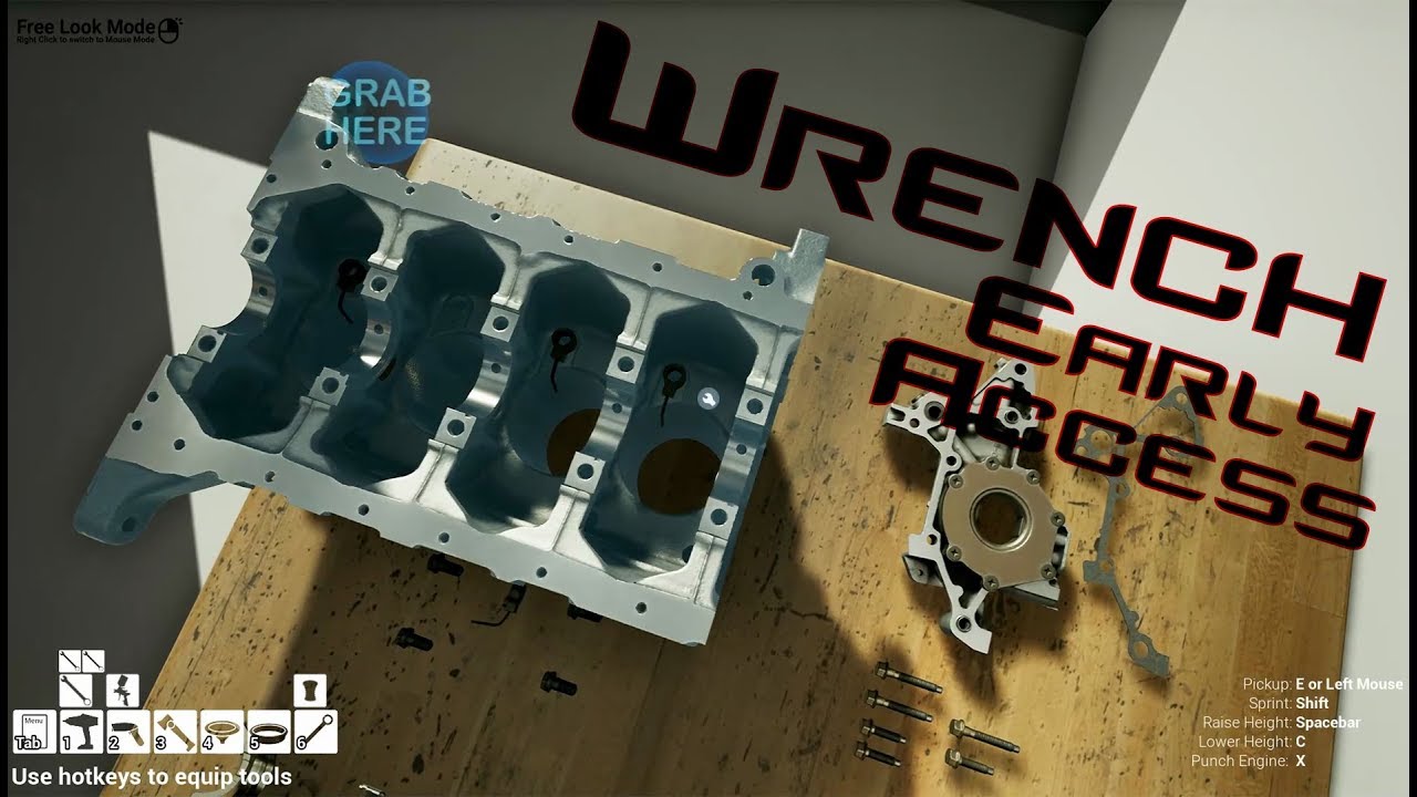 Wrench Early Access-Engine Build: Shortblock Rotating Parts Tutorial ...