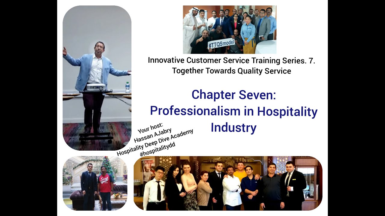 Chapter 7: Innovative Customer Service Training. Professionalism in ...