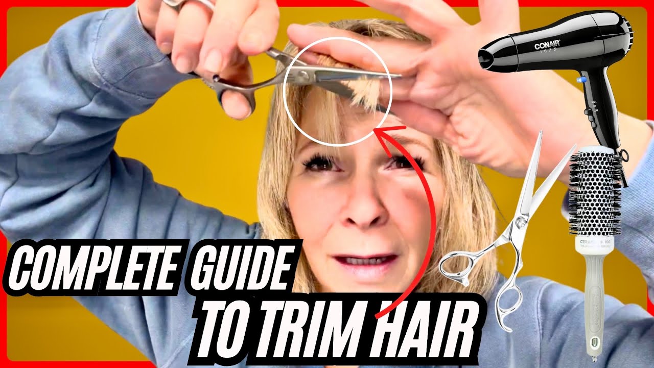 HOW To TRIM Your Own Ends At HOME DIY Cutting Bangs Most Asked how-to-trim-your-own-ends-at-home-diy-cutting-bangs-most-asked