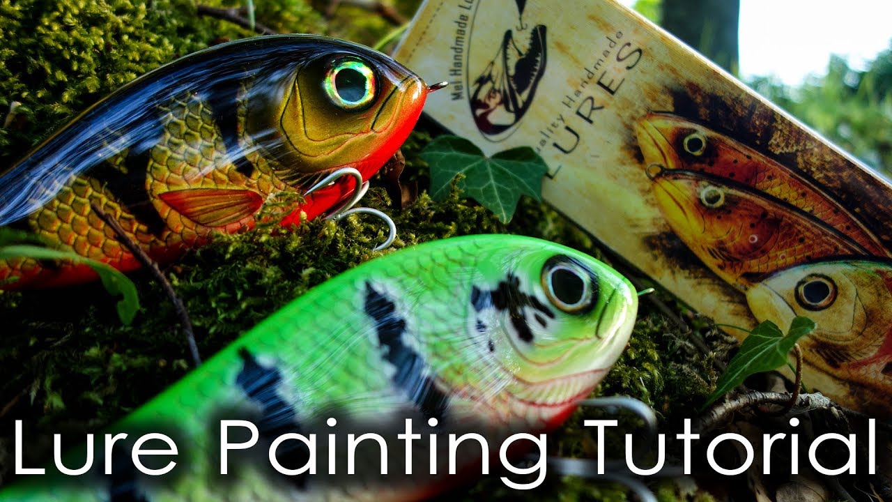 Lure painting tutorial - Episode 2 - Perch. - YouTube