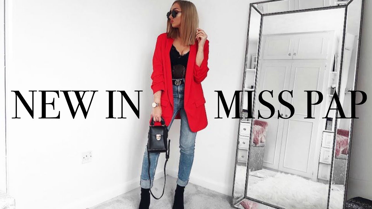 NEW IN MISS PAP // Haul & Styling - YouTube