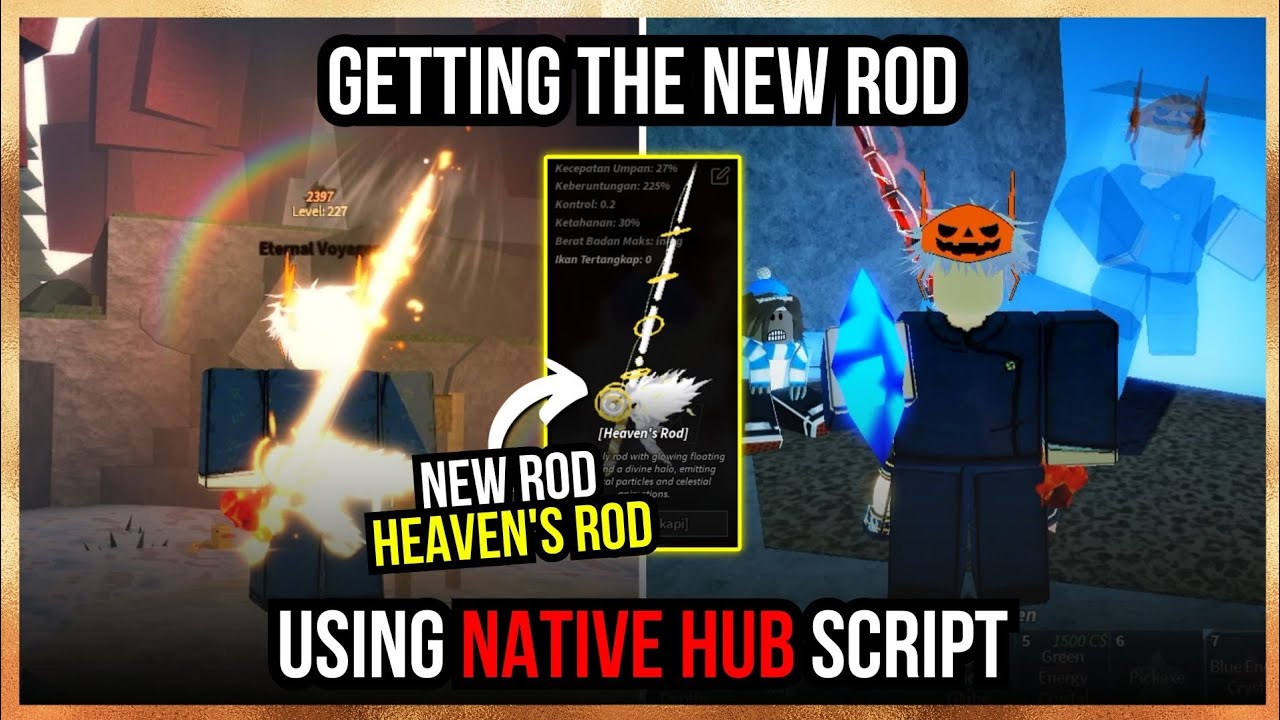 Getting The New HEAVEN'S ROD Using Script! | FISCH NORTHERN EXPEDITION ...
