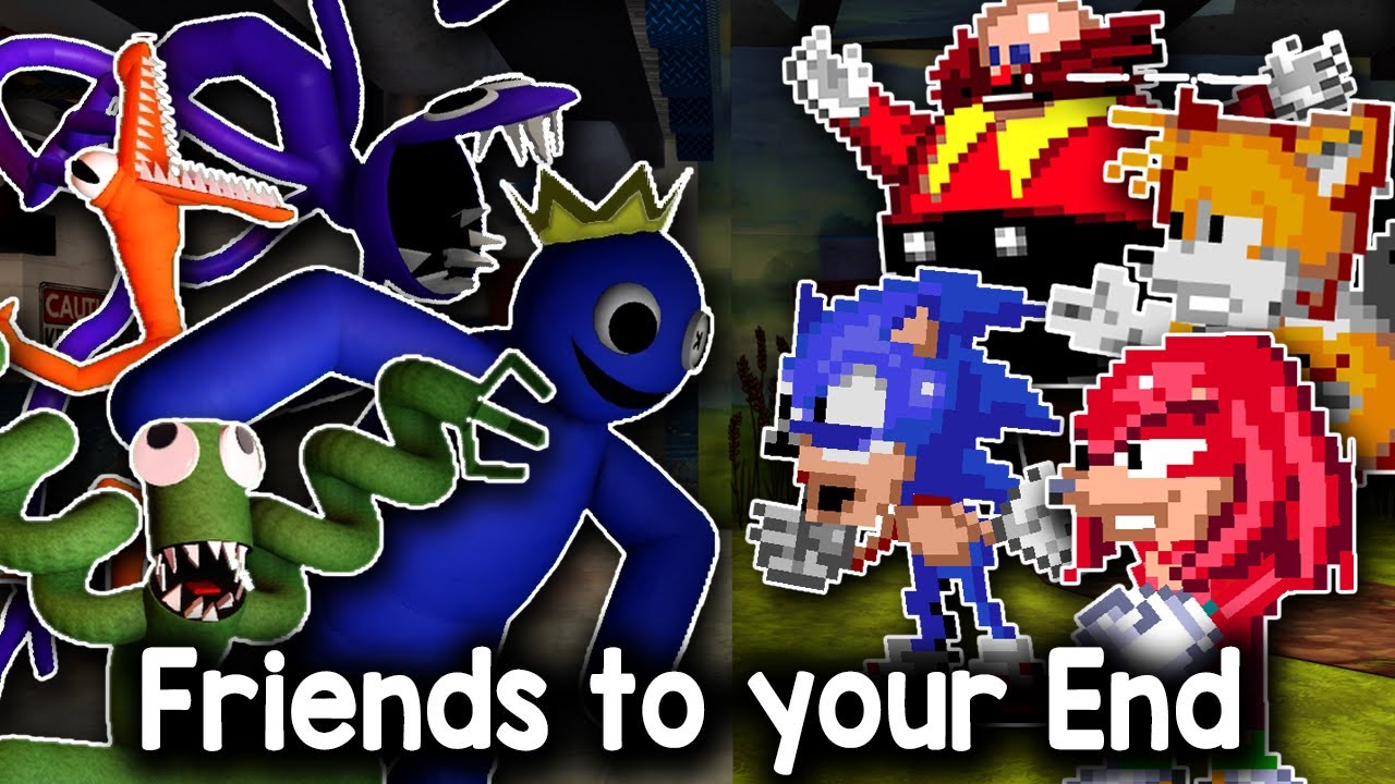 Dorkly Characters VS Rainbow Friends (Friends To Your End) Cover - FNF ...