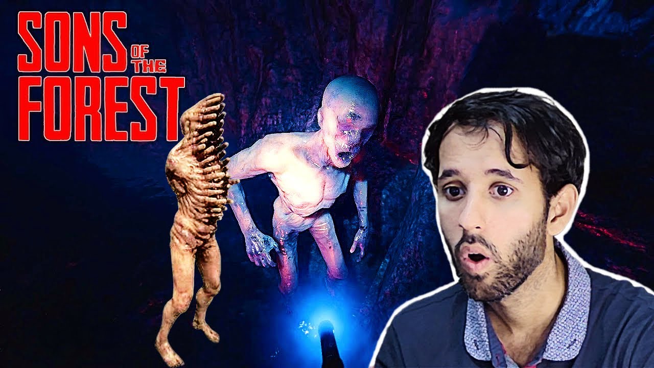 I FOUND SCARY MUTANTS IN CAVE | SONS OF THE FOREST GAMEPLAY - YouTube