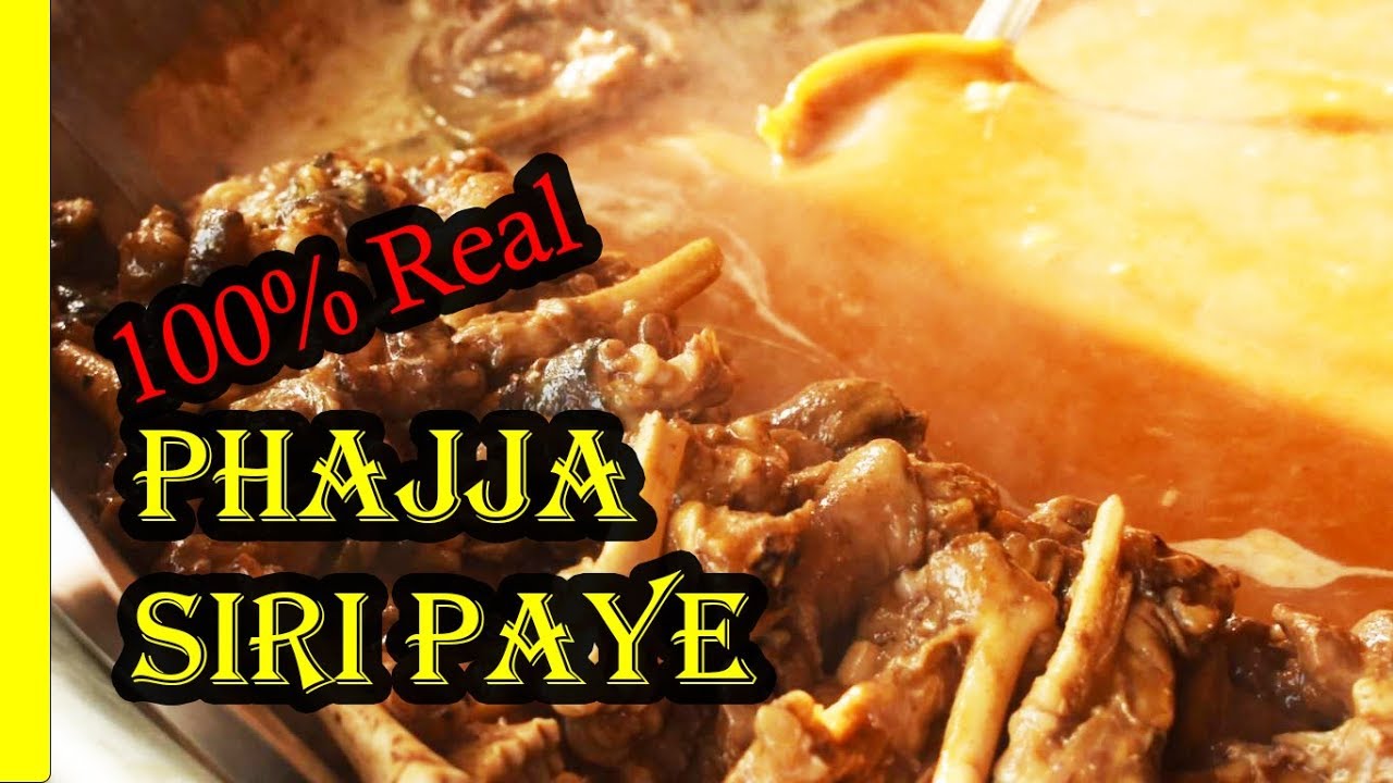 Phajja siri paye | Foodshoot season 1 | Paya - YouTube