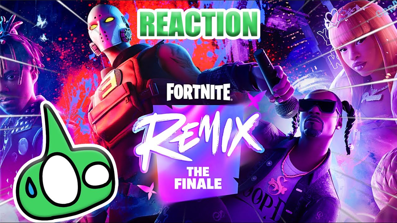 EliteSlime watches the Fortnite Remix Live Event - YouTube