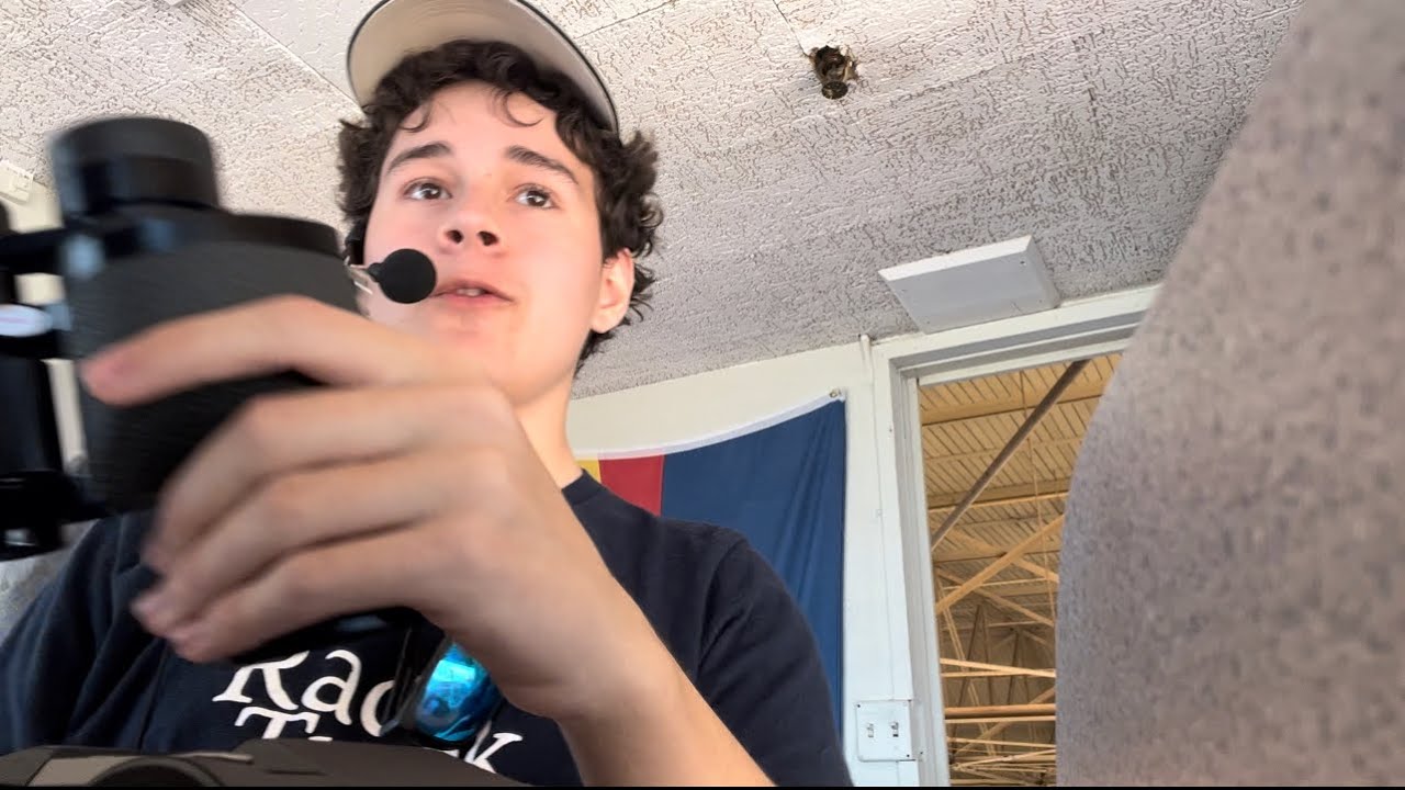 Nathan Klein Calls His First Horse Race At Turf Paradise - YouTube